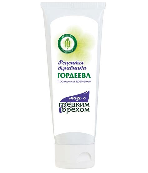 С грецким орехом мазь, 60 г