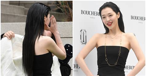 Td포토 설리 꽃샘추위 보다 패션이 먼저
