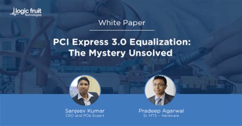 PCI Express Equalization The Mystery Unsolved