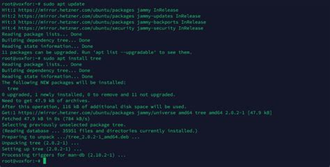 How To Get Linux File Structures With The Tree Command