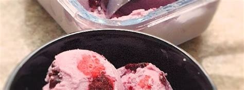 Sorvete de frutas vermelhas caseiro Estadão