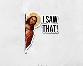 Mona Lisa Painting Vinyl Sticker Funny Mona Lisa Sticker Etsy