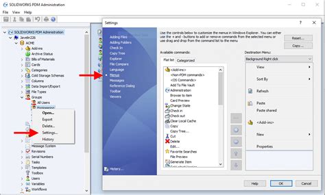 How To Customize SOLIDWORKS PDM Menus