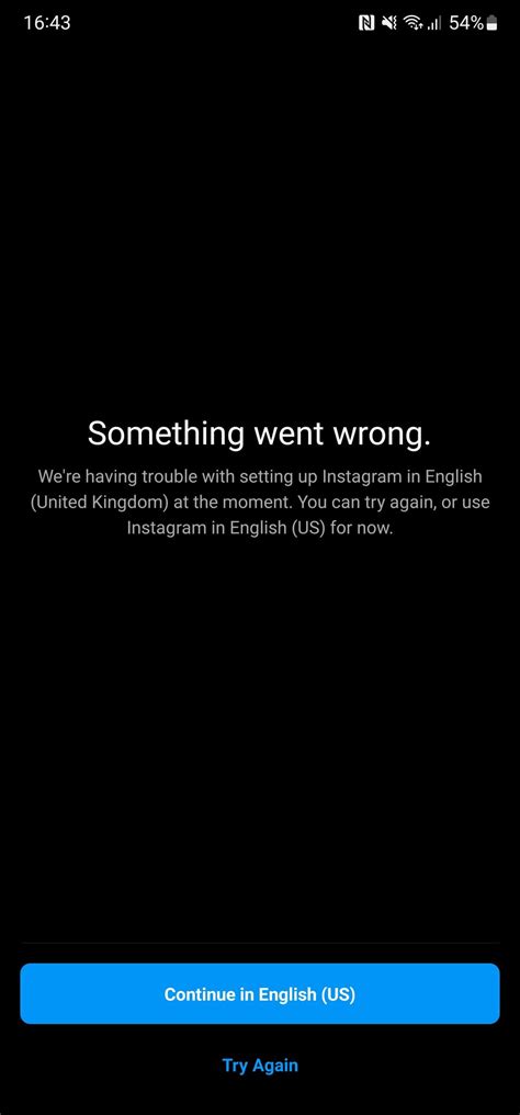 Language Error Every Time I Open The App Rinstagram