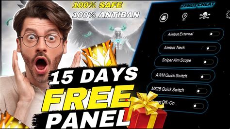 NEW PC PANEL FOR FREE AIMBOT FREE FIRE SNIPER AIMBOT 100 ANTIBAN