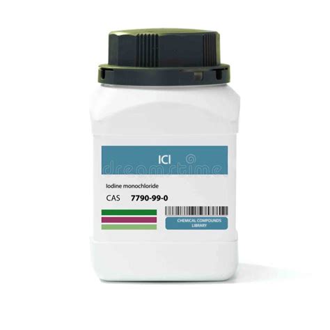 ICl Iodine Monochloride Editorial Image Image Of Label 290625715