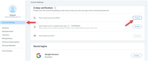 best way to add 2 step verification wix 2022