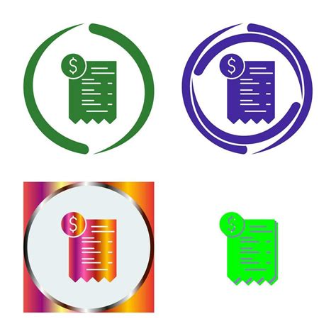 Bill Vector Icon 31896741 Vector Art At Vecteezy