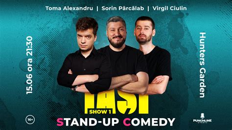 Bilete Iași Stand Up Comedy Cu Sorin Pârcălab Toma și Virgil Ciulin