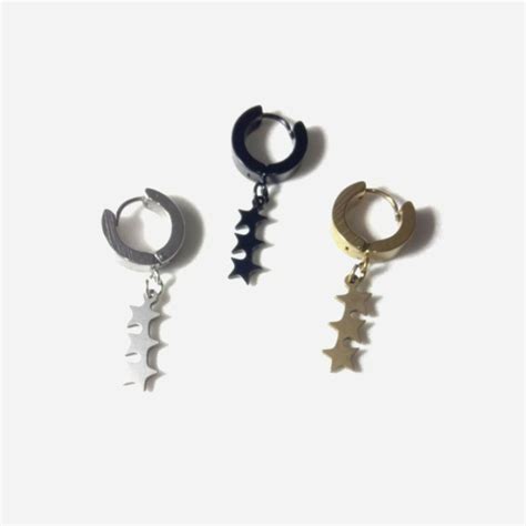 Jual Anting Tindik Bintang Tiga 1 Pasang Shopee Indonesia