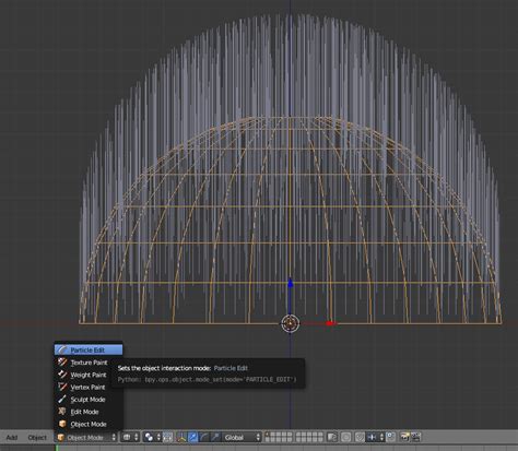 Normals Is There Any Way To Make Hair Particles Follow The Z Axis Blender Stack Exchange