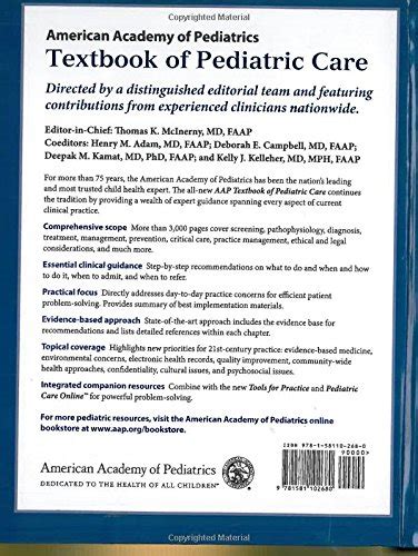 American Academy Of Pediatrics Textbook Of Pediatric Care