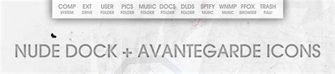 Nude Dock AvantGarde Icons By GU TAF On DeviantArt