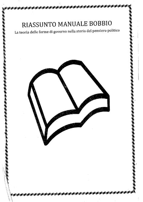 Riassunto Manuale N Bobbio Schemi E Mappe Concettuali Di Storia