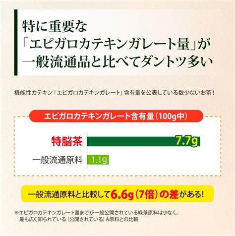 【公式】特脳茶 ～国産特級緑茶esr 1～／エピガロカテキンガレートが高濃度含有！「日本三大茶」おいしい狭山茶ブランド緑茶粉末100％！残留