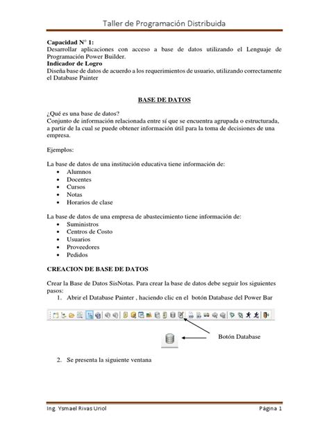 Guia De Aprendizaje De Taller De Programacion Distribuida 2019 Ii