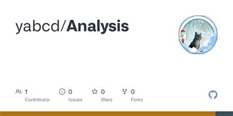 Github Yabcdanalysis