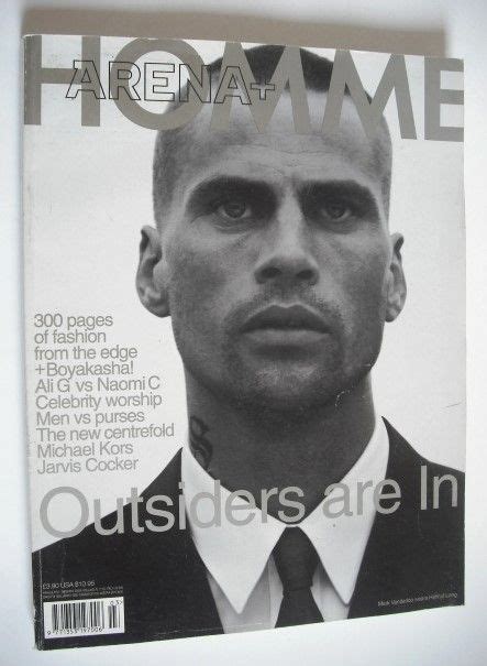 Arena Homme Plus Magazine Spring Summer 2000 Mark Vanderloo Cover