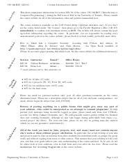 Csc Syllabus Pdf Csc H F Lec Ite The Course Website Is