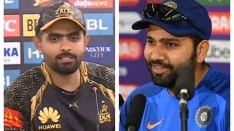 Watch Babar Azam Does A Rohit Sharma Stuns Pakistani Journalist With Main Coach Thodi Hu
