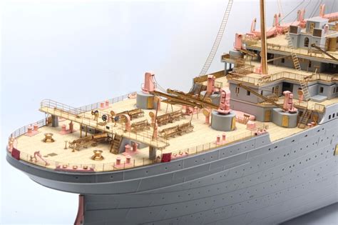 Rms Titanic Ocean Liner Deluxe Upgrade Set By Ka Models