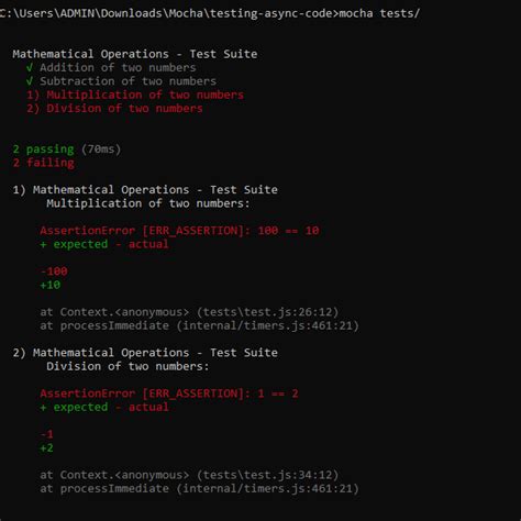 Mocha Javascript Test Framework Dan Basic Fundamental Mocha Test By