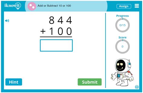 Interactive Math Lesson Add Or Subtract Or