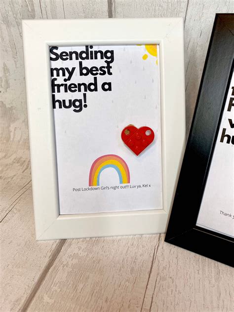 Post A Hug Long Distance Hug Miss You T Sending A Hug Etsy