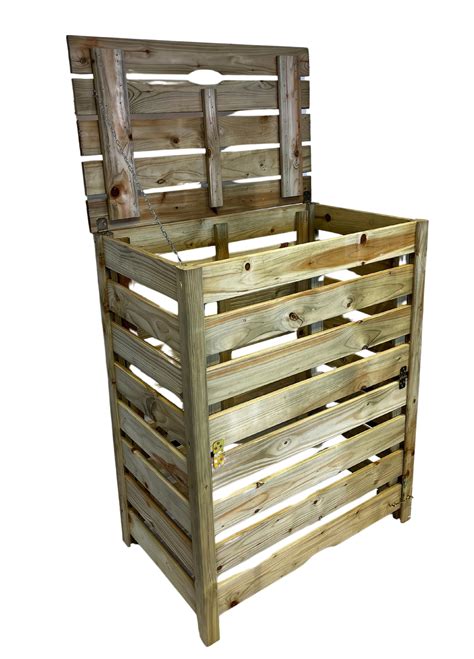 Composteur En Bois Double Ouverture En Pin X X CM