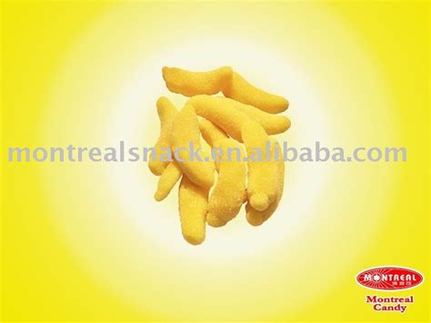 Banana Shape Gummy Candychina Montreal Price Supplier 21food