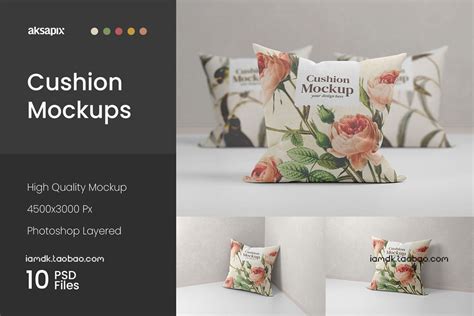 Ps Cushion Mockup