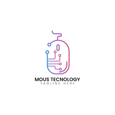 Premium Vector Technology Logo Company Tech Logo Mouse Logo