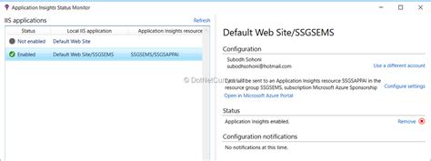 Using Application Insights In Azure For Monitoring Health Of Web Apps Dotnetcurry