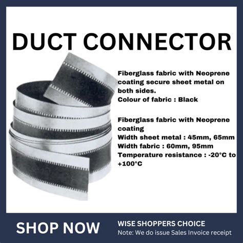 75x100x75mm Neoprene Flexible Duct Connector Duct Connector For Hvac