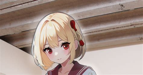 Ai画像 リコリコ 錦木千束風 セーラー服女子 タノペロのイラスト Pixiv
