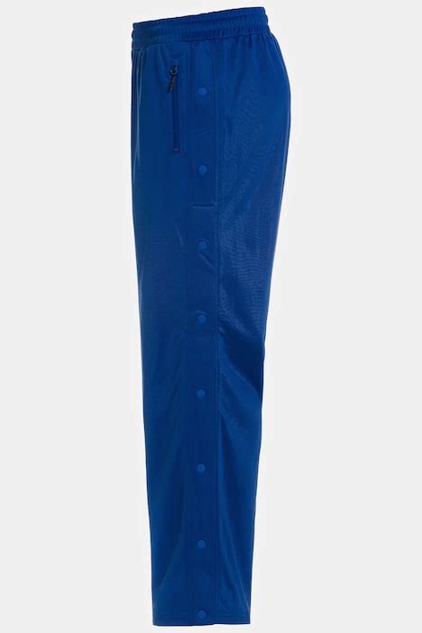 Jogginghose Knöpfe Weites Bein Recycelt Royalblau Ulla Popken