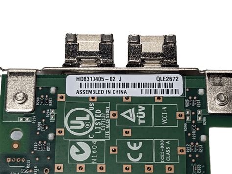 Qlogic Qle Hd Gbps Dual Port Fibre Channel Adapter Fh W Sfps Garland Computers