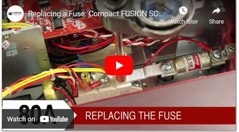 Replacing A Fuse Compact Fusion Scr Power Controller