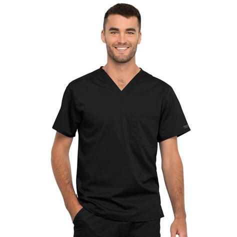 Ww625 Unisex V Neck Solid Scrub Top