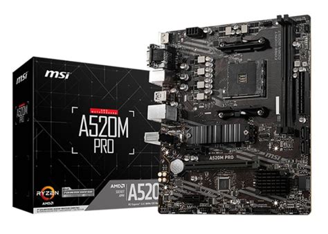 Msi Amd A520 Motherboards Unveiled Geeky Gadgets