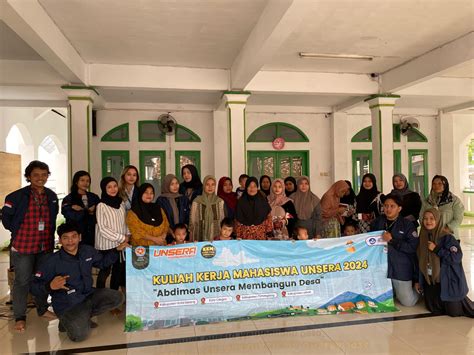 Mahasiswa KKM 19 2024 Universitas Serang Raya Melaksanakan Sosialisasi