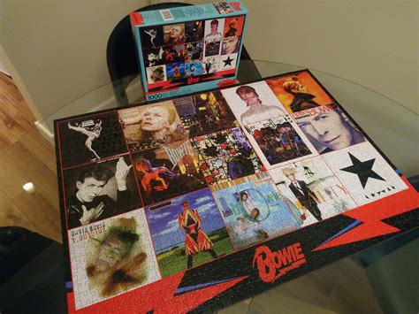 Just Finished This Beautiful Bowie Jigsaw Puzzle I Got For Christmas