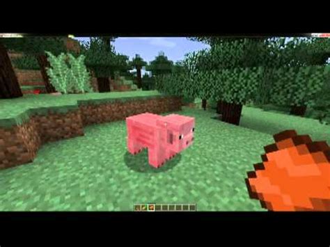 How To Tame A Pig In Minecraft YouTube