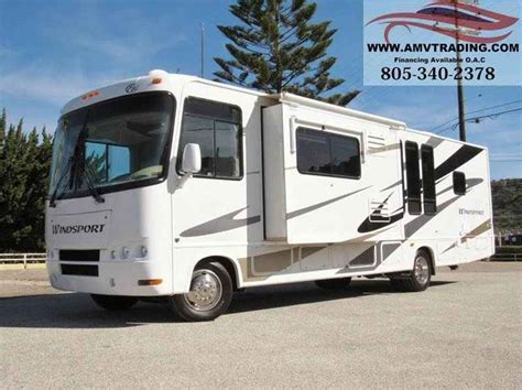 2007 Used Four Winds Windsport 32e Triple Sider Class A In California