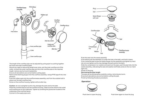 Jtp Vos Brushed Bronze Click Clack Bath Filler Sanctuary Bathrooms