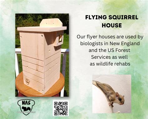 Flying Squirrel House Northern Flying Squirrel House Southern Flying