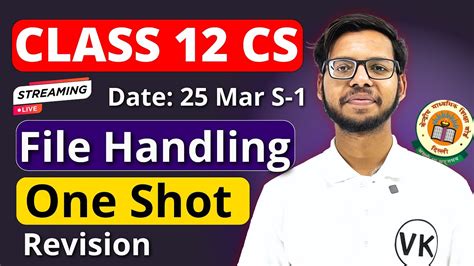 file handling one shot day 5 class 12 python class 12 computer