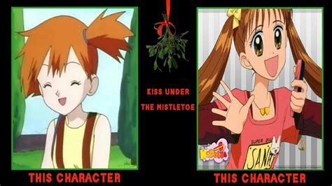 What If Misty Kisses Sana Under The Mistletoe By Ajehandro96 On Deviantart