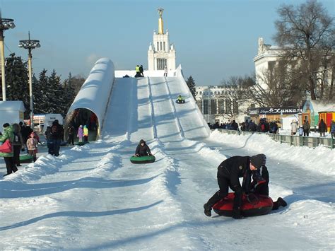 Самая большая горка Москвы