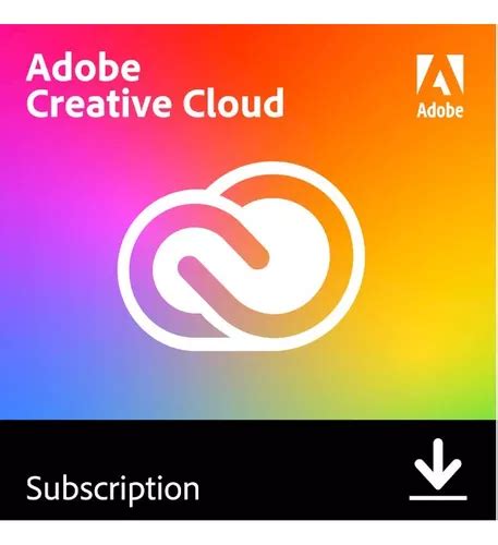Suscripción Adob E Creative Cloud 1 Mes Completo Mercadolibre